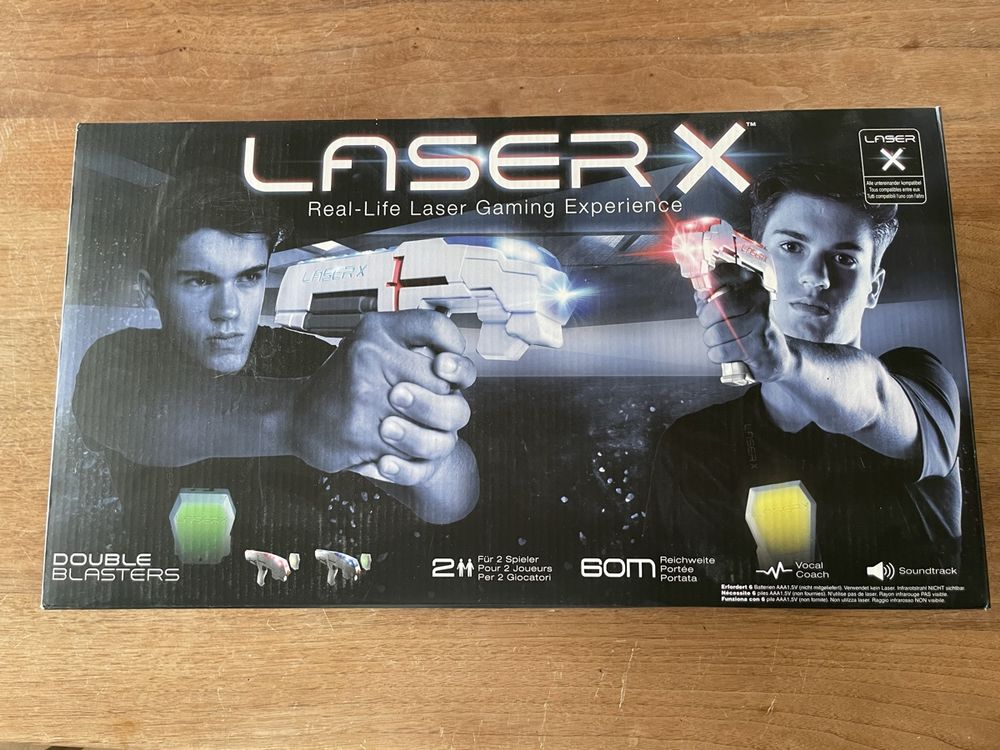 LASER X, Real-life Laser gaming guns (Gebraucht) in Oberwil_Lieli für ...