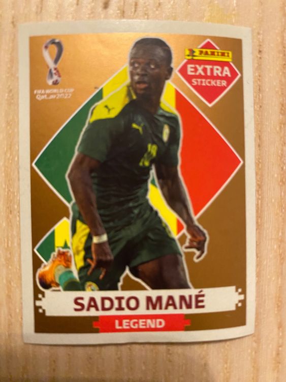 Panini WM 2022 - Extra Sticker - Sadio Mané | Kaufen auf Ricardo