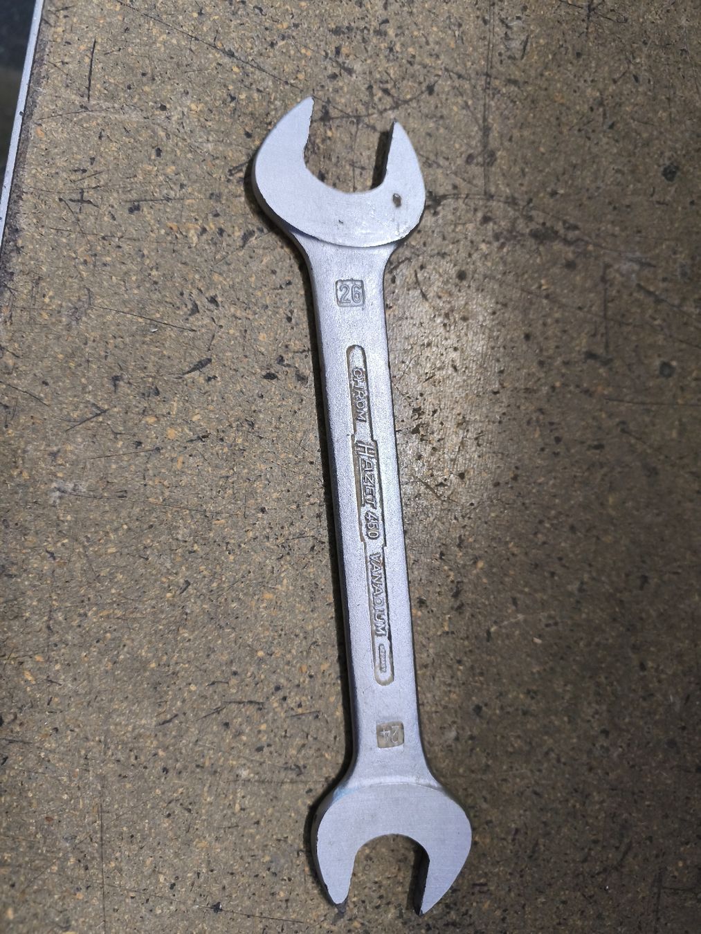 HAZET Maulschluessel 26 & 24 - Guter Zustand, Chrom Vanadiu (Gebraucht ...