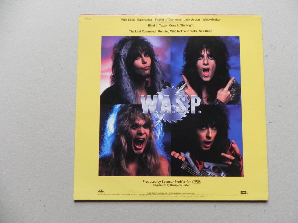 LP USA Heavy Metal Band W.A.S.P. 1985 The last Command (Gebraucht) in Siebnen für CHF 23 – mit ...