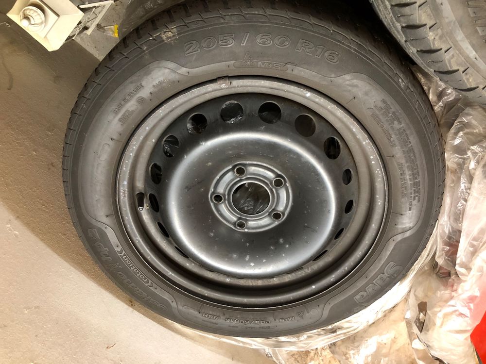 Subaru Forester Legacy Outback Stahlfelgen 205/60/16 (Gebraucht) in ...