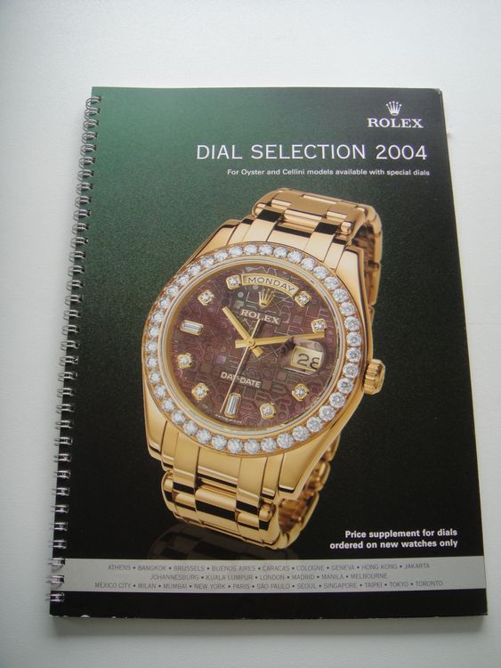 Rolex / Dial Selection 2004 | Kaufen auf Ricardo