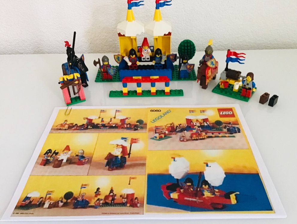 Lego 6060 Ritter Turnier & 6017 Kurierschiff Mega Rar!!! (Gebraucht) in ...