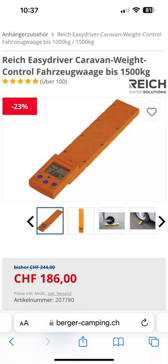 Wunderbar Waage Fur Wohnmobil Fotos