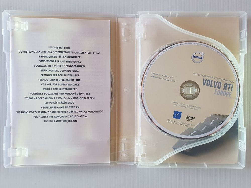 Volvo RTI Europe Karten DVD - Rom (Gebraucht) in Noflen BE für CHF 40 ...