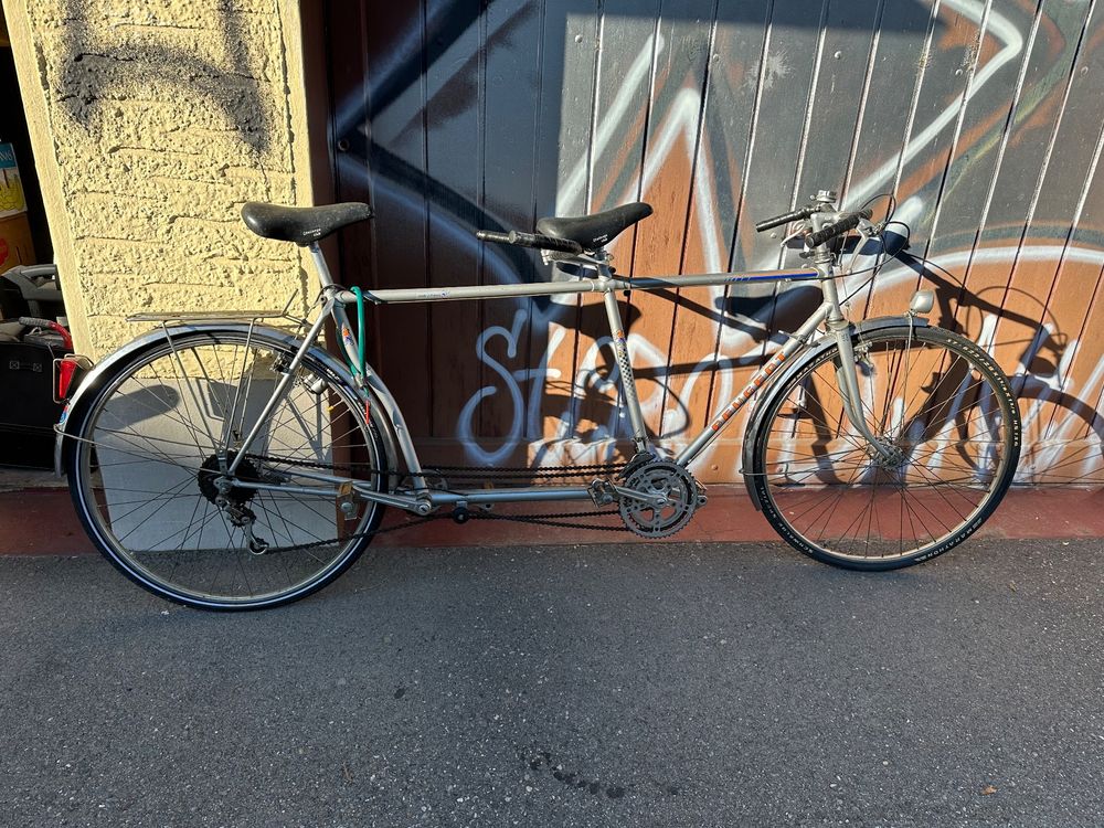Vintage-Peugeot- Tandem für den Frühlingsausflug | Kaufen auf Ricardo