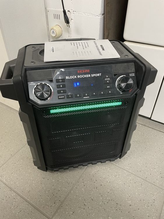 ION Block Rocker Sport Partybox mit Rollen | Kaufen auf Ricardo