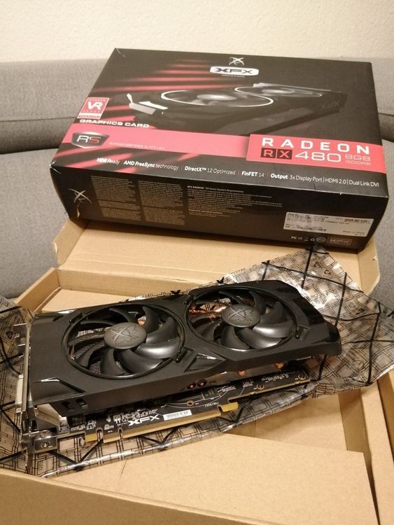 XFX Radeon RX 480 RS 8GB Mining / 30MH/s (Defekt) in Nussbaumen AG für ...