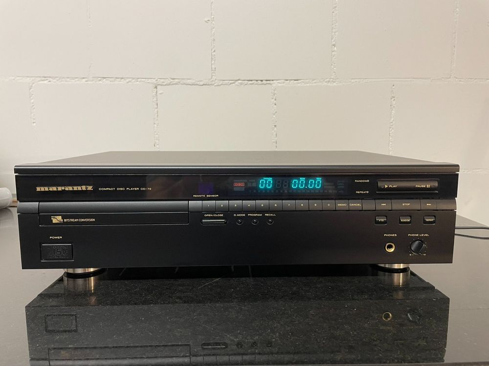 Marantz CD-72 High End CD Player in Schwarz, guter Zustand! (Gebraucht ...