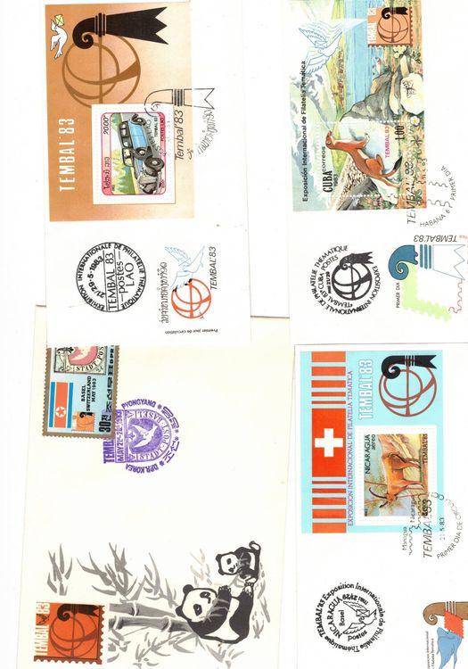 TEMBAL BASEL Briefmarken Ausstellung Raritäten Basler Taube (Gebraucht ...