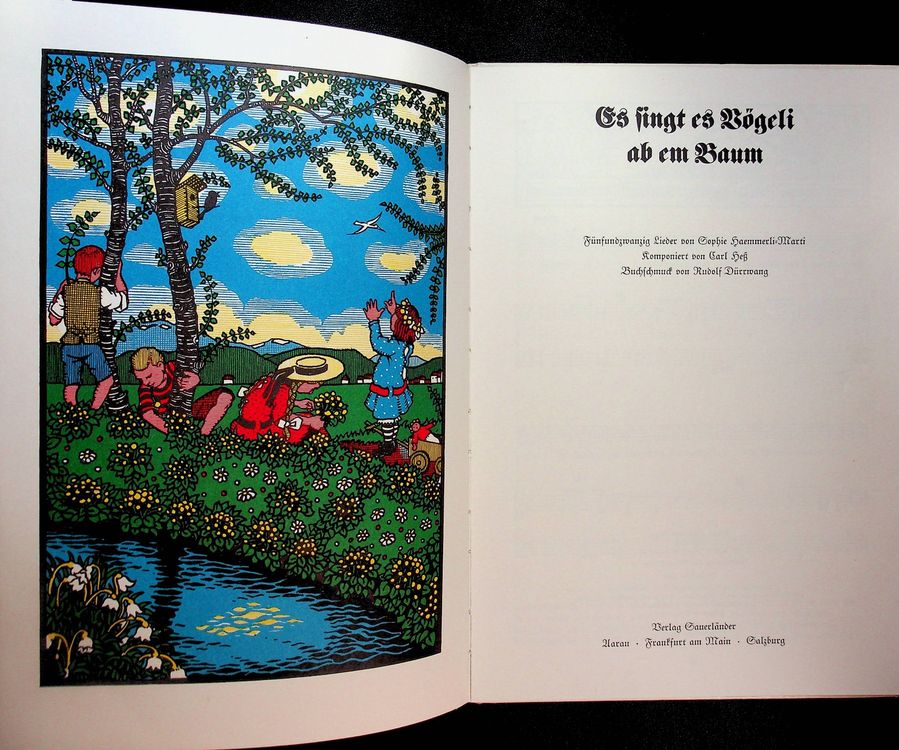 Es singt es Vögeli ab em Baum vo de Sophie Hämmerli-Marti (Gebraucht ...