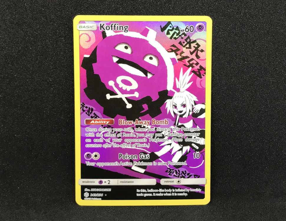 Koffing Full Art - Pokemon-Karte | Kaufen auf Ricardo