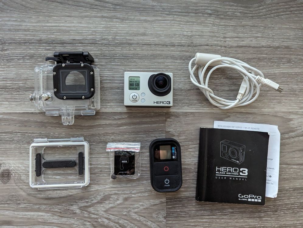 GoPro Hero 3 Black Edition (Gebraucht) in Wolfhausen für CHF 31 – mit ...