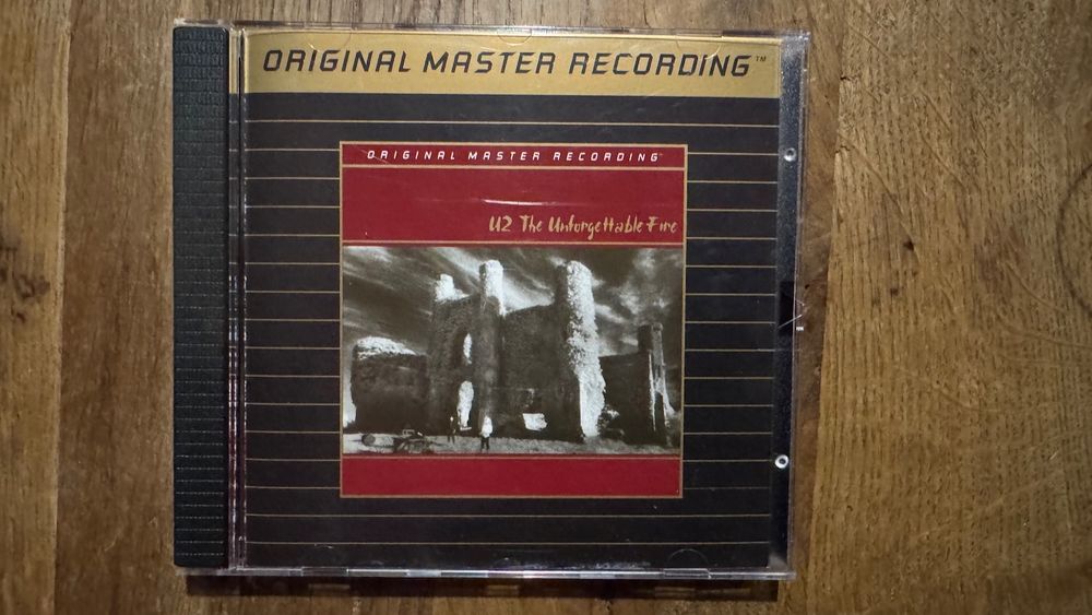 U2: The Unforgettable Fire remastered MFSL Audio CD RAR (Gebraucht) in ...