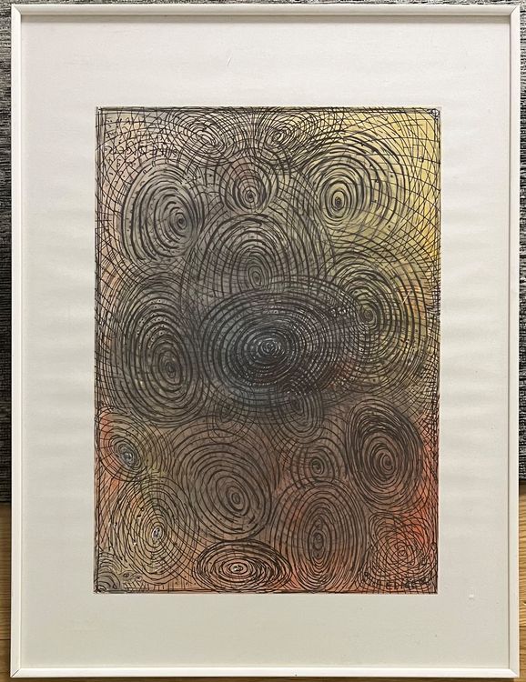 Walter Hediger (1928)”Barjols” Mischtechnik , signiert (Gebraucht) in Root für CHF 19 – mit ...