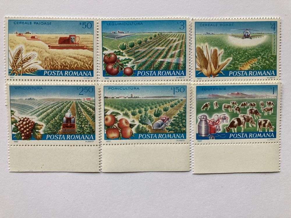 Briefmarken Rumänien 1982 Landwirtschaft (Neu (gemäss Beschreibung)) in adliswil für CHF 2 – mit ...