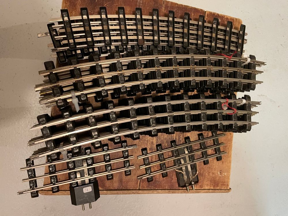 Märklin Modellschienen, rund, div. Kleine gerade dabei | Kaufen auf Ricardo