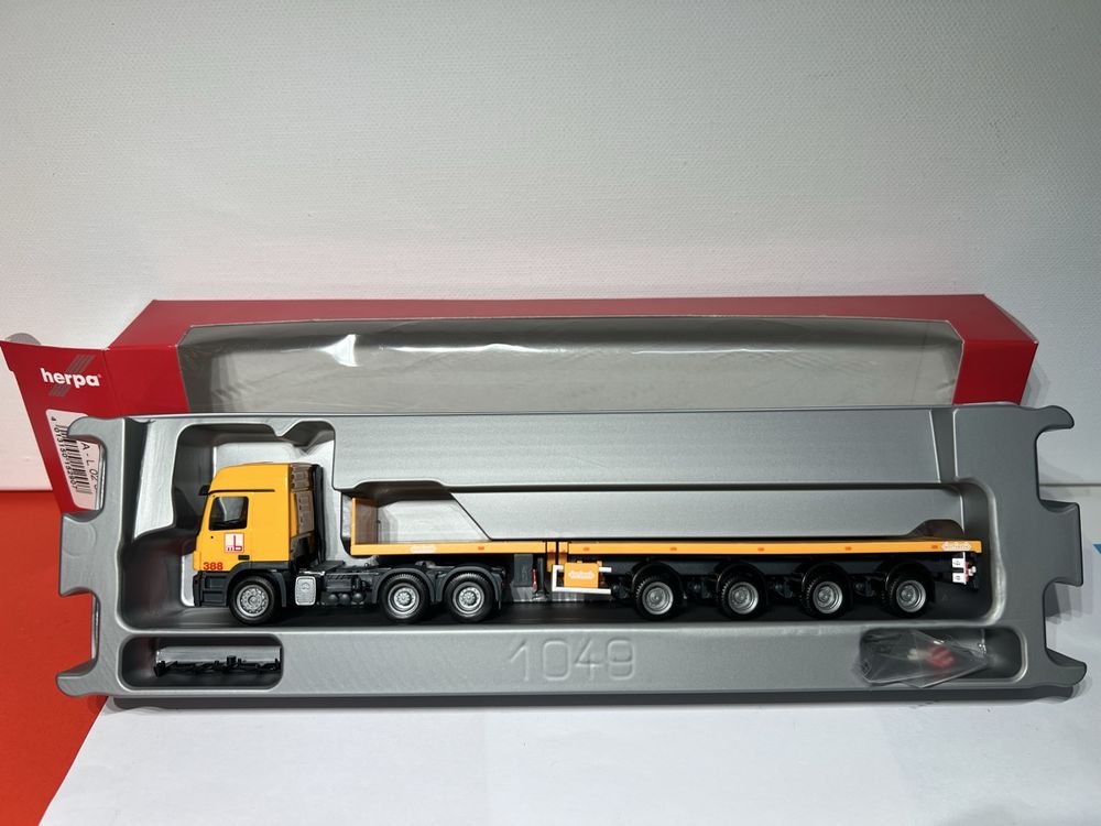 Herpa Max Bögl Reinach BL Spezialtransport LKW 1/87 (Neu und ...
