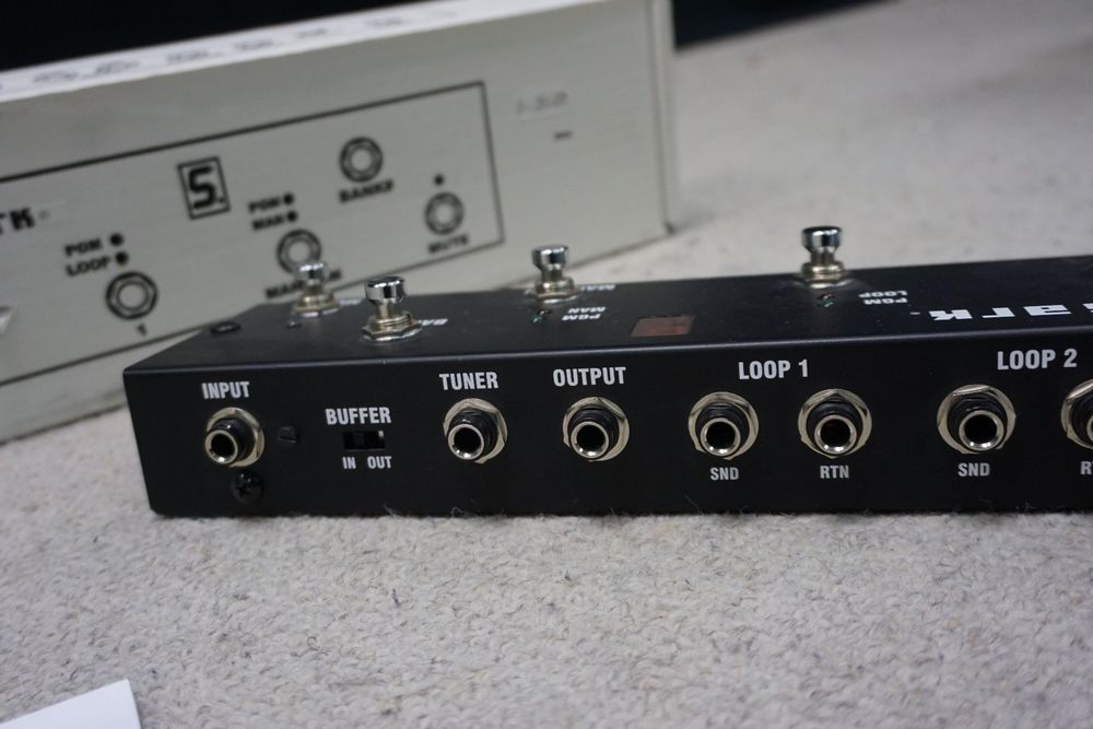 Noah's Ark PTBS-1 Programmable True Bypass Switcher (5 Loops (Gebraucht ...