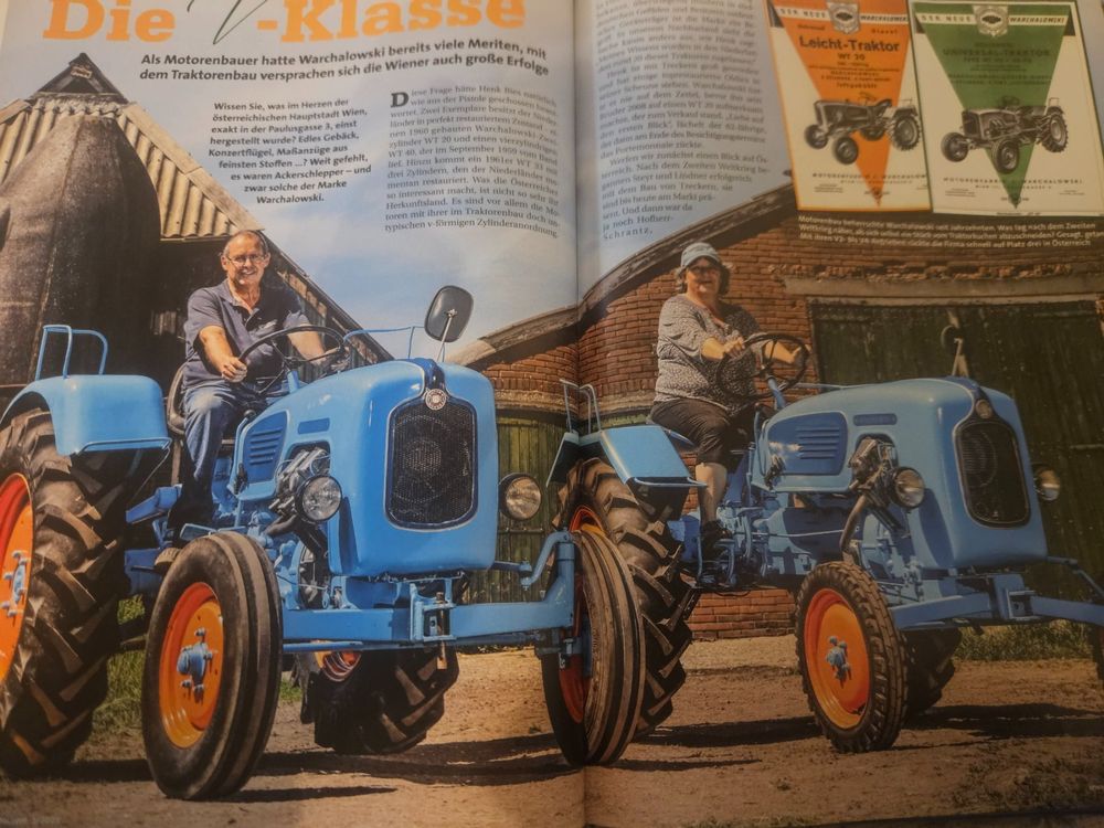 Oldtimer Traktor /21 Lanz Opel Warchalowski WT40 Schlüter xx (Gebraucht) in Flawil für CHF 20 ...