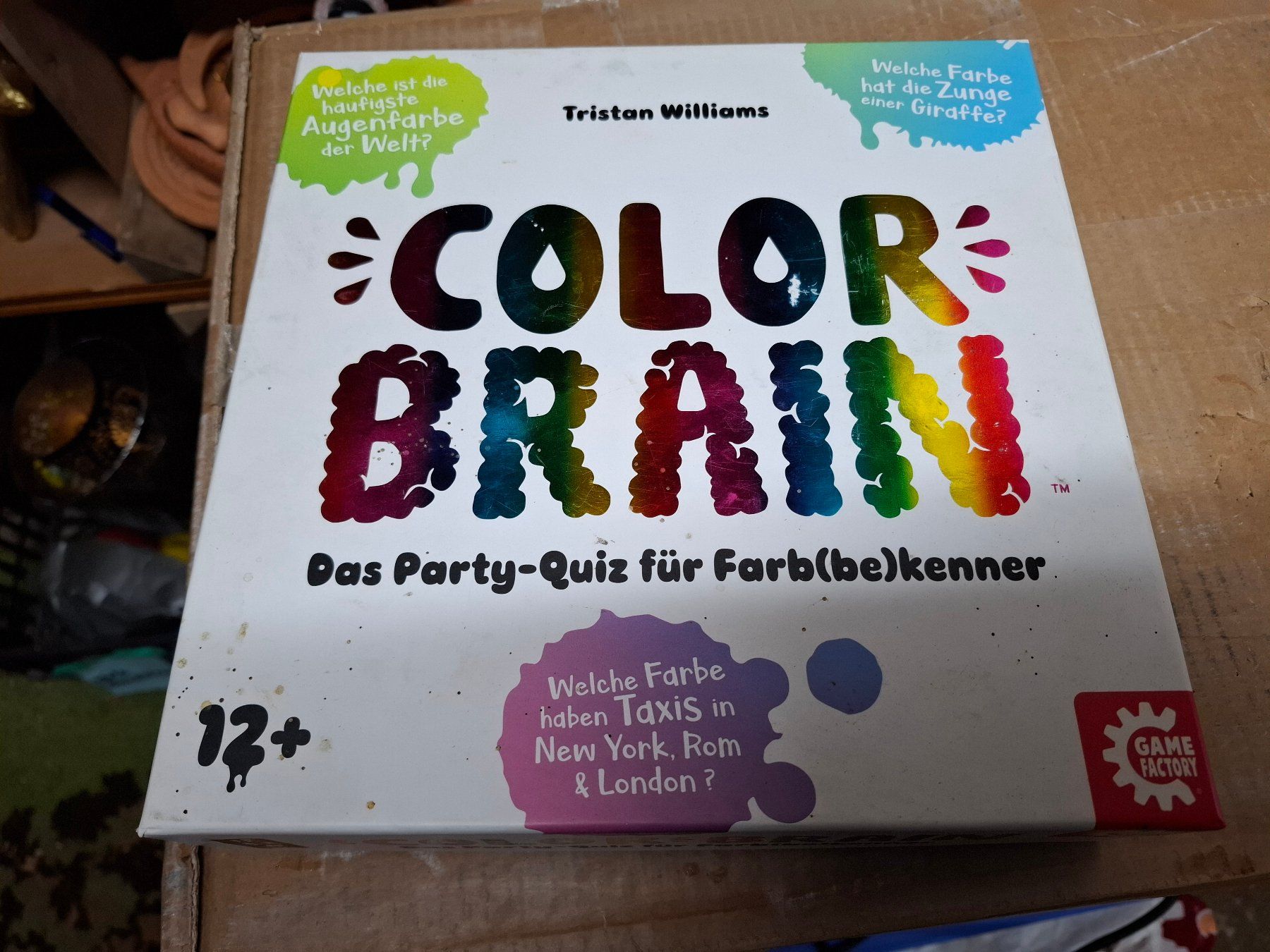 Color Brain - Das Party-Quiz fuer Farbkenner - Top Zustand (Gebraucht ...