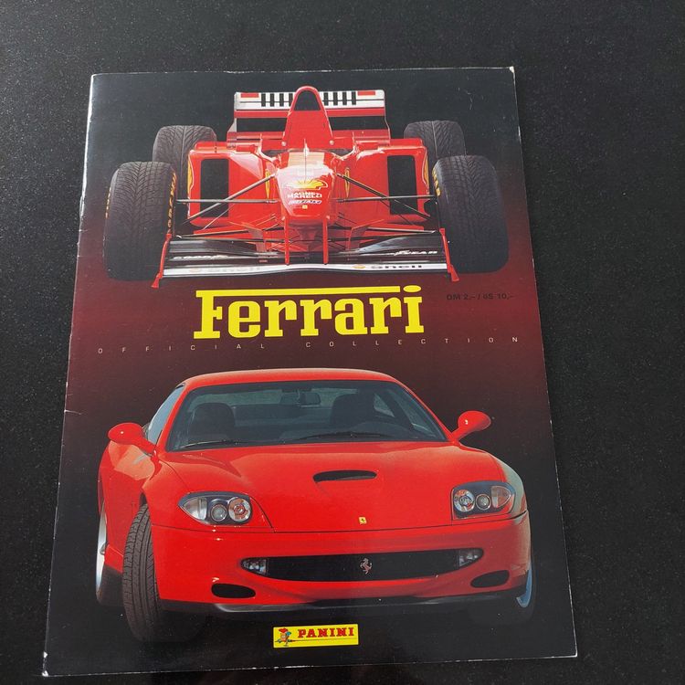 FERRARI PANINI ALBUM (KOMPLETT) | Kaufen auf Ricardo