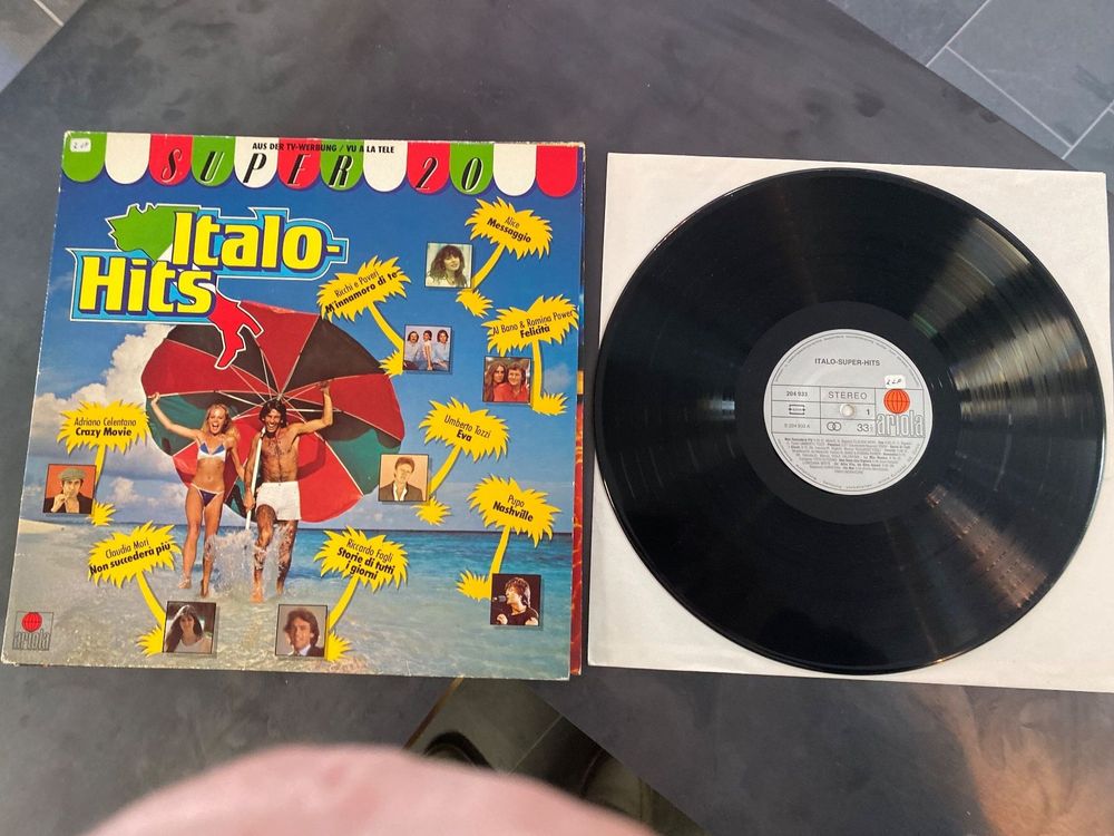 LP-Samml Buchs. *I* // Italienisch ( ALICE/MASINI/PAOLO etc) (D ...