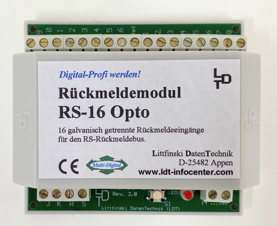 Littfinski LDT Rükmeldemodul RS-16 Opto (Gebraucht) in St. Pantaleon für CHF 30 – mit Lieferung ...