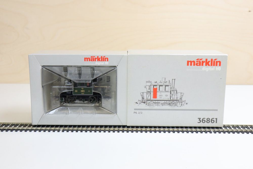 Märklin K.Bay.Sts Glaskasten Dampflok - Nr. 36861 - Digital (Gebraucht ...