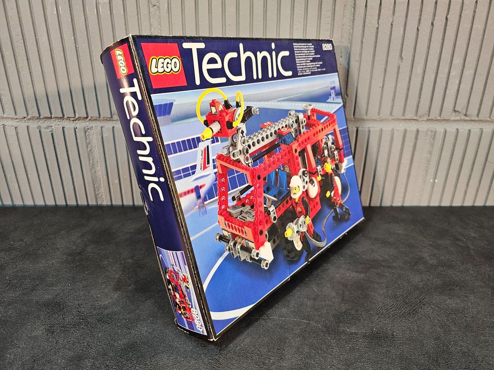 1995 Lego Technic 8270 mit OVP Karton Feuerwehr Fire-Rescue (Gebraucht ...