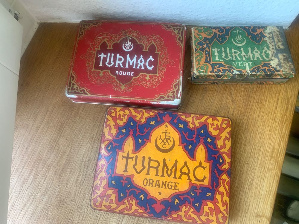 Alte Turmac Dosen grün orange rot (Gebraucht) in Richterswil für CHF 33 ...