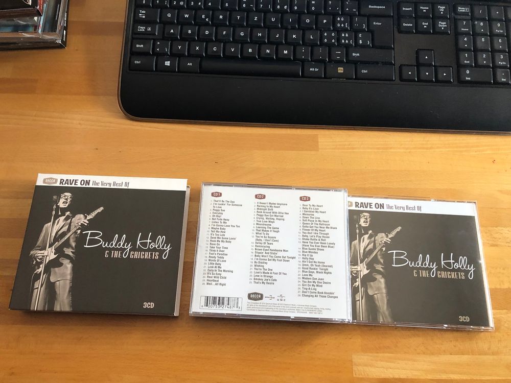 BUDDY HOLLY & the crickets The very best of 2 CD Box Rock n (Gebraucht ...