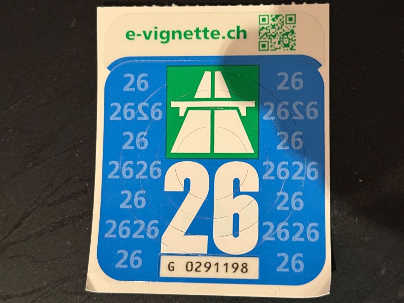 Autobahn Vignette 2026 (Neu und originalverpackt) in Bern für CHF 38 ...