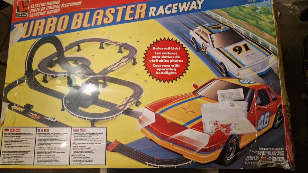Rennbahn H0 Life Like Racing Turbo Blaster Raceway Nr.9582 (Gebraucht ...