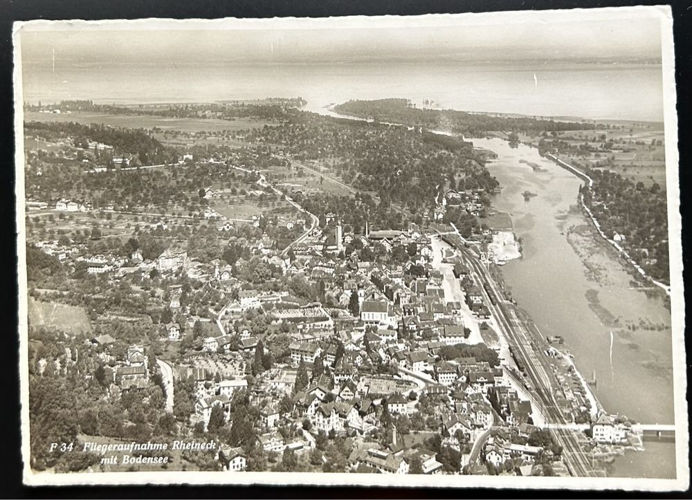 Flugaufnahme Rheineck | Kaufen auf Ricardo