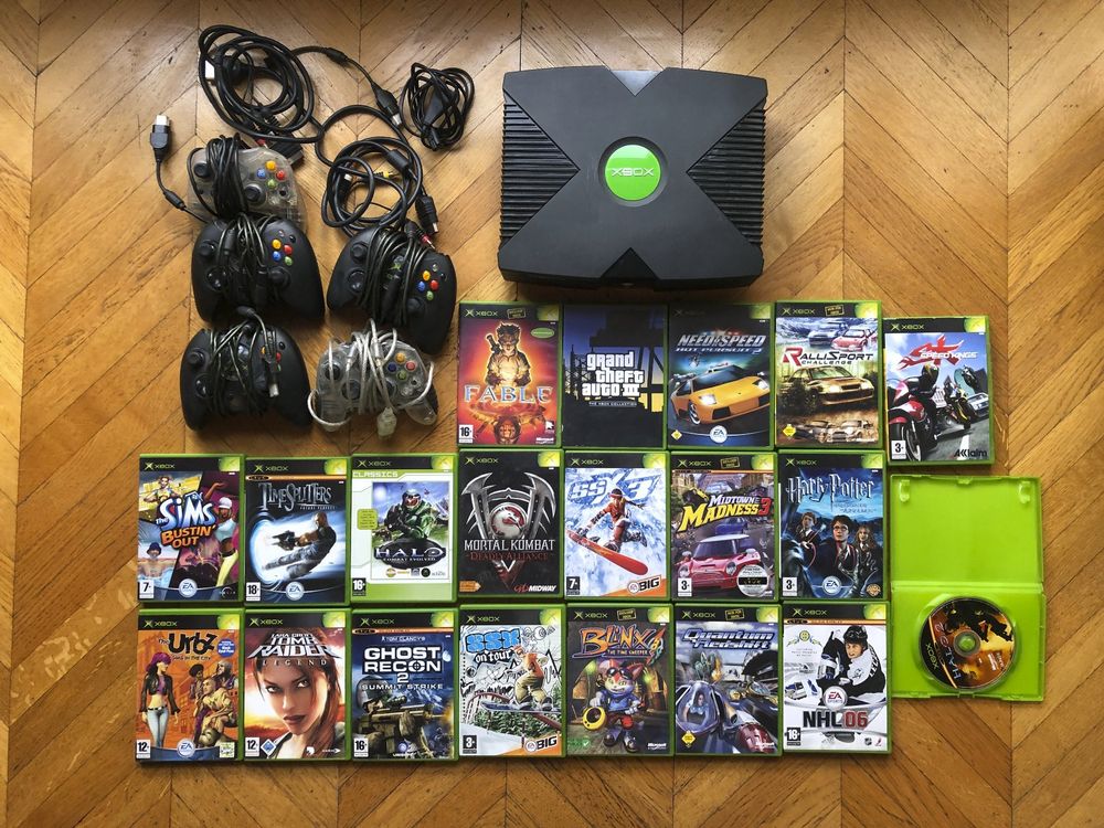 XBOX CLASSIC ORIGINAL + GAMES (D'occasion) à Zürich pour CHF 250 – avec ...