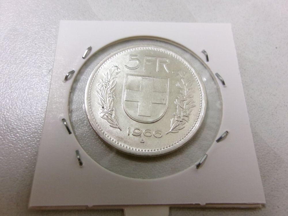 5 Franken 1966 Silber voz | Kaufen auf Ricardo