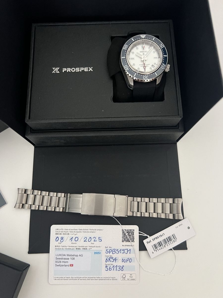 Seiko Prospex 1968 Heritage Diver's Auto Gmt Full set (Neu (gemäss ...