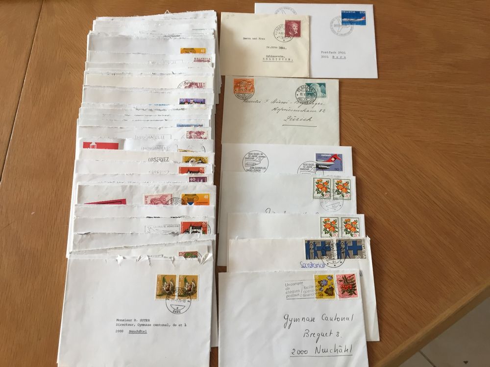 Env. 75 envel. courrier main (Gebraucht) in für CHF 1 – mit Lieferung ...