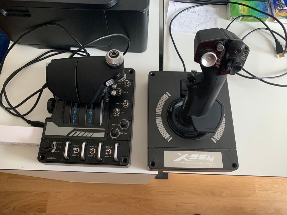 LOGITECH Joystick G Saitek X56 Rhino H.O.T.A.S. (Gebraucht) in Staufen ...