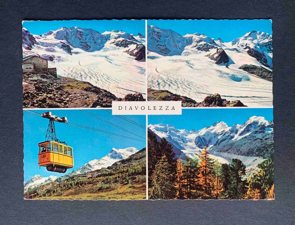 AK Diavolezza 4 Bild Karte (Gebraucht) in Goldau für CHF 4 – mit Lieferung auf Ricardo kaufen