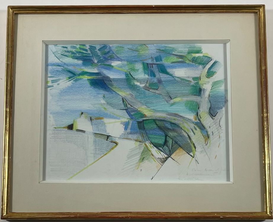 Interessante Mischtechnik unleserlich Signiert (Gebraucht) in Root für CHF 25 – mit Lieferung ...