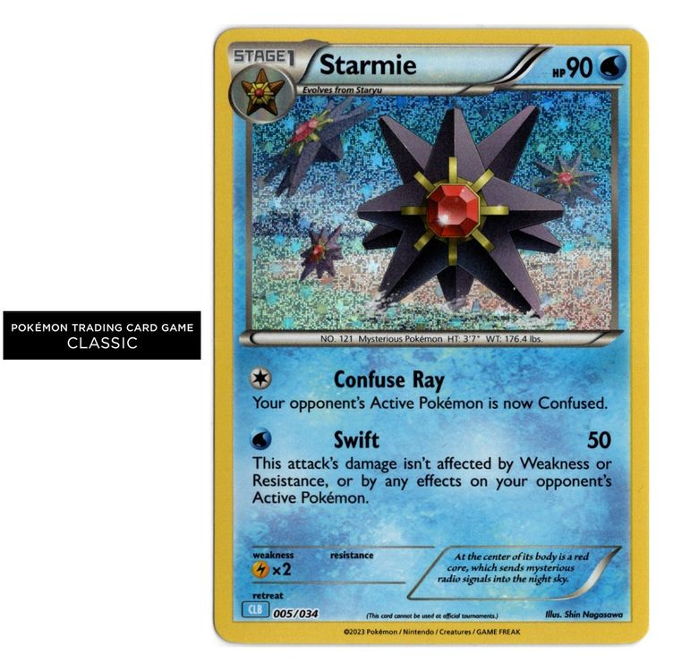 TCG Classic Collection Starmie Holo 005/034 EN | Kaufen auf Ricardo