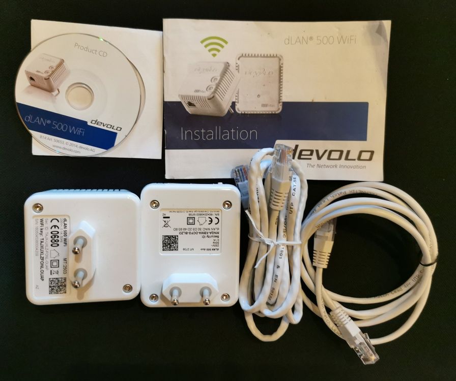 Starter Kit dLAN 500 WiFi, devolo (Gebraucht) in zofingen für CHF 20 – mit Lieferung auf Ricardo ...