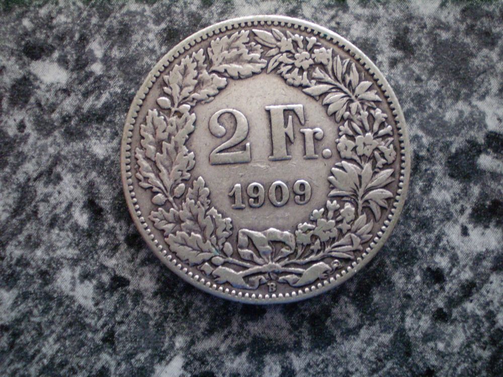 2 Fr.1909 !!! Rar !!! ab 1.- !!! (Gebraucht) in Dierikon für CHF 7 – mit Lieferung auf Ricardo ...