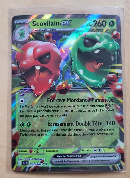 Scovilain Ex 022/162 Pokémon Forces Temporelles Carte FR | Kaufen auf ...