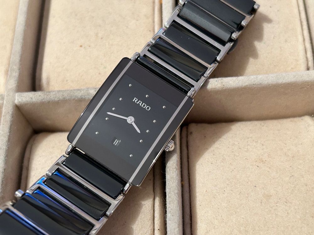 Montre Rado DiaStar céramique homme 28x24mm fonctionne (Gebraucht) in ...