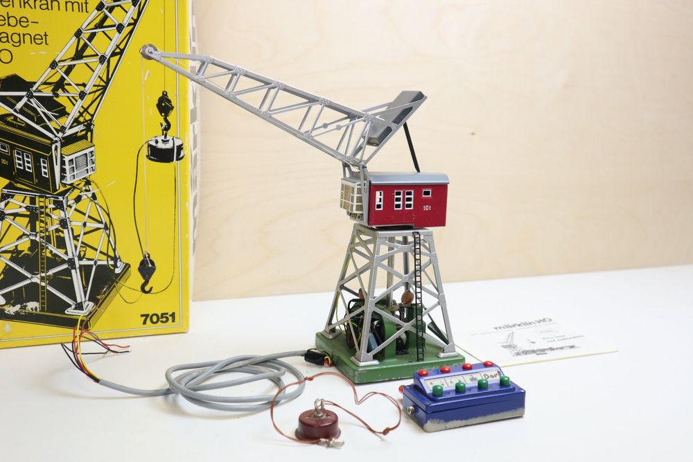 Märklin Ferngesteuerter Drehkran 7051 H0 (Gebraucht) in Winterthur für CHF 116 – mit Lieferung ...