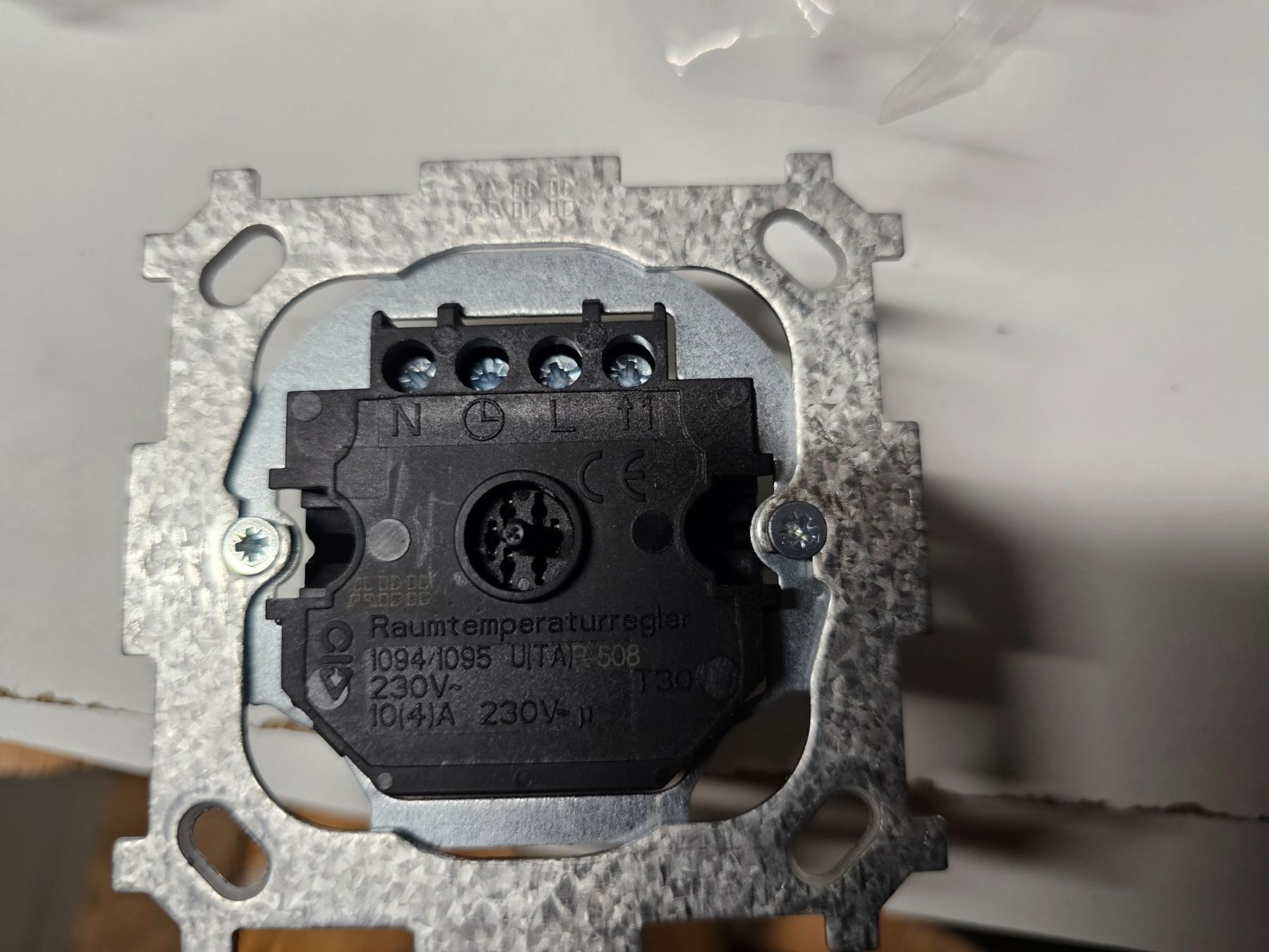 5 Stk. UP Raumthermostat ABB (im Feller Design) (Gebraucht) in ...