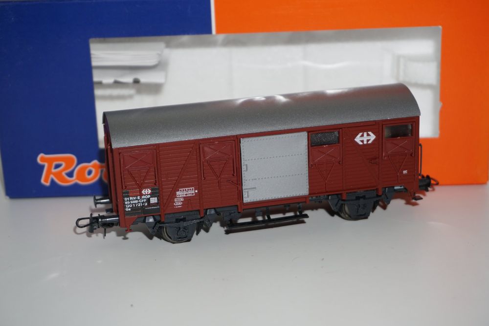 Roco 56061 - SBB gedeckter Güterwagen H0/DC | Kaufen auf Ricardo